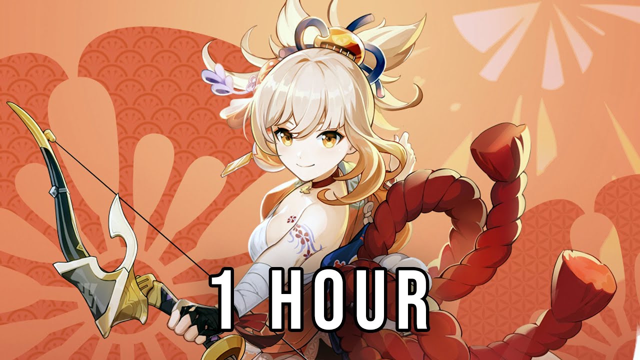 Yoimiya Theme 1 Hour - Dazzling Lights in the Summer | Genshin Impact - YouTube