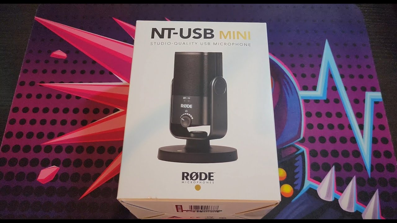 Rode NT-USB Mini Unboxing - YouTube