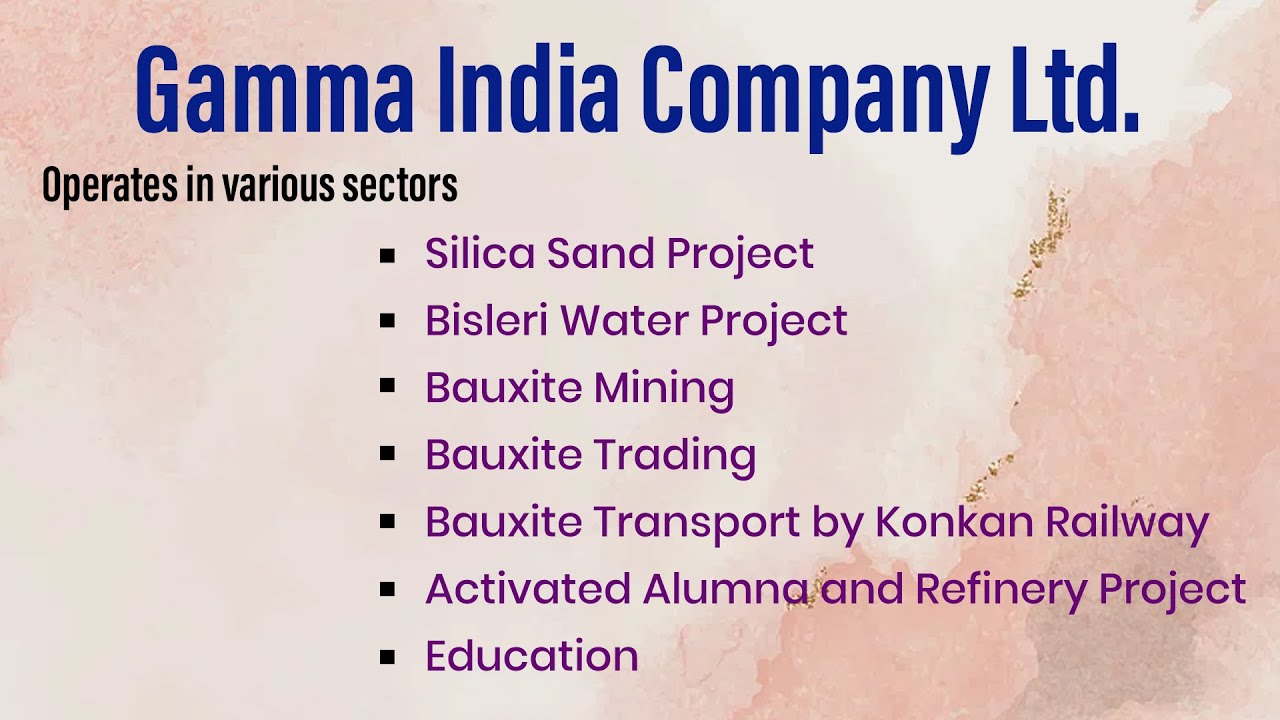 GAMMA IRON INDIA - YouTube