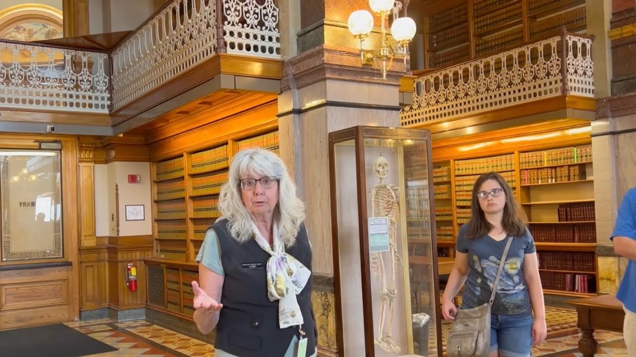 Iowa State Law Library. With Tour Guide. Aug, 9, 2024 Des Moines, Iowa ...
