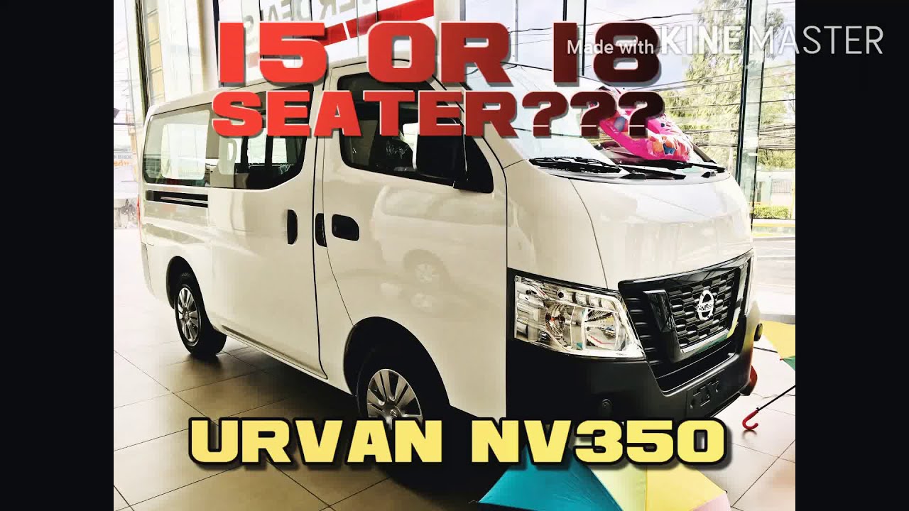 Nissan URVAN NV350 15 &18 seater - YouTube