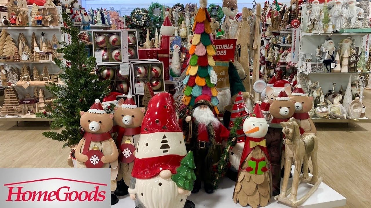HOMEGOODS CHRISTMAS DECORATIONS CHRISTMAS DECOR TREES SHOP WITH ME ...