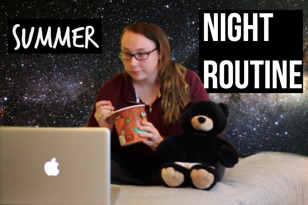 Summer Night Routine |MaddyRose - YouTube