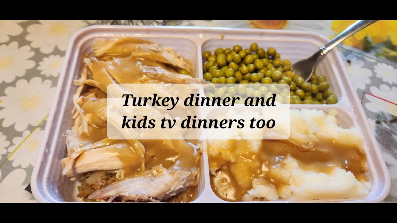 2 kids TV dinners and 1 Turkey TV dinner yummy #turkey #kidsmeals ...