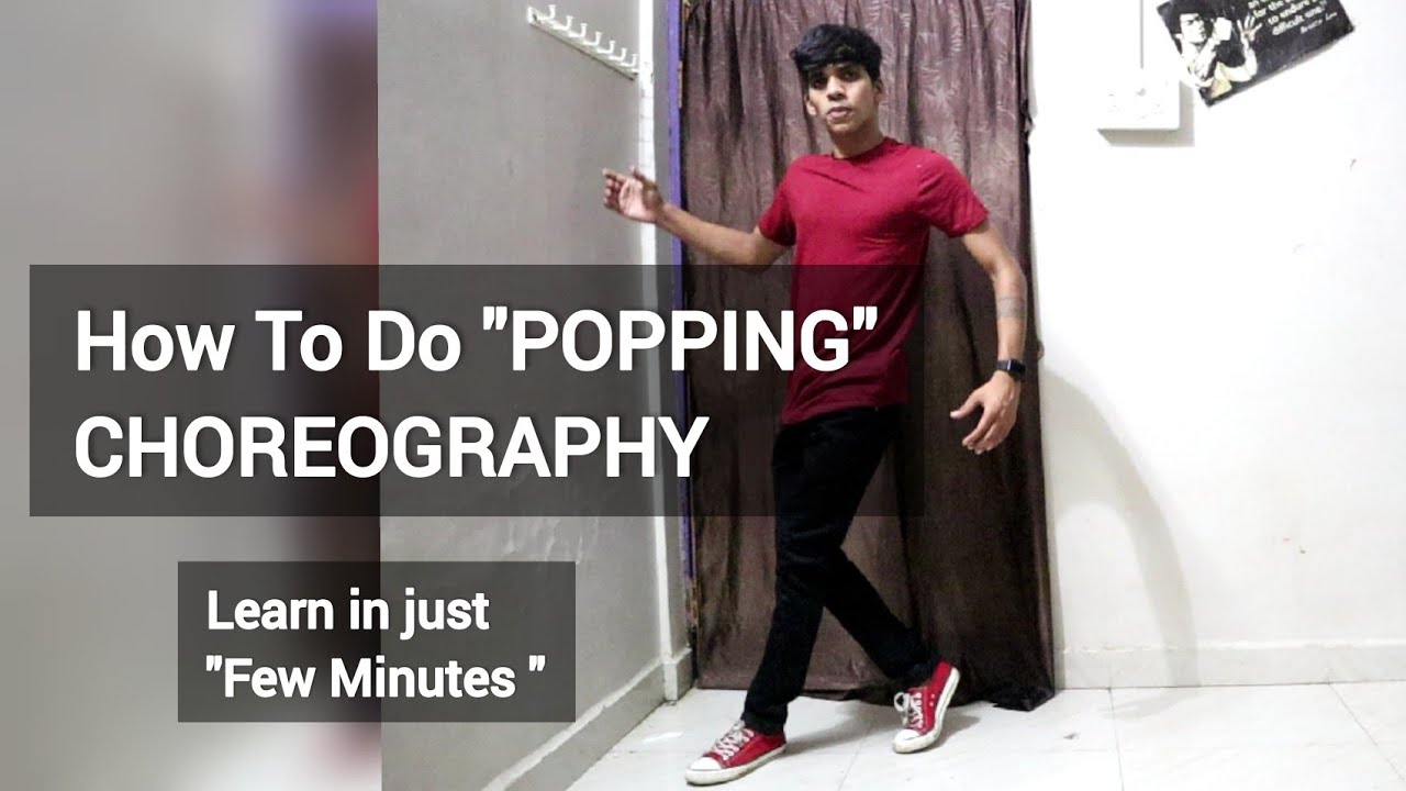 How to Do Popping Choreography Step to step Dance Tutorial | learn in ...