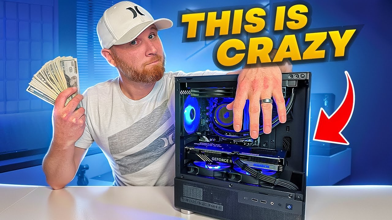 Flipping a BRAND NEW Gaming PC? - YouTube