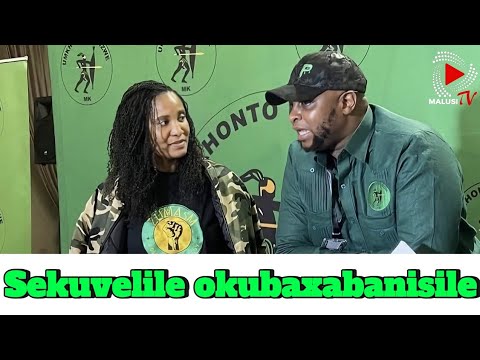 Sekuvelile okuxabanise uDuduzile Zuma no Floyd Shivambu - YouTube