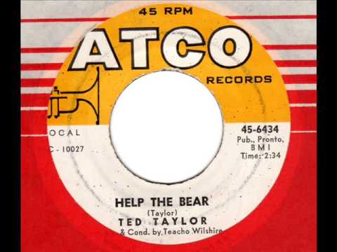Ted Taylor – Help The Bear – Vinyl (7", 45 RPM + 2 more), 1966 ...