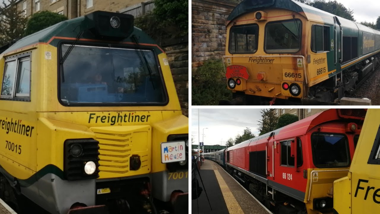 5 Loco Railtour! - The Humber Super Snipe - 2x Class 70s, 3x Class 66s ...