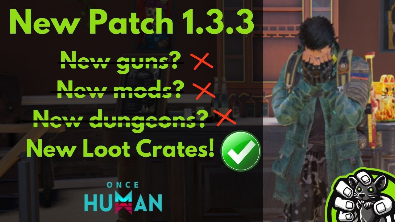 Once Human new patch drops - 1.3.3 update - YouTube