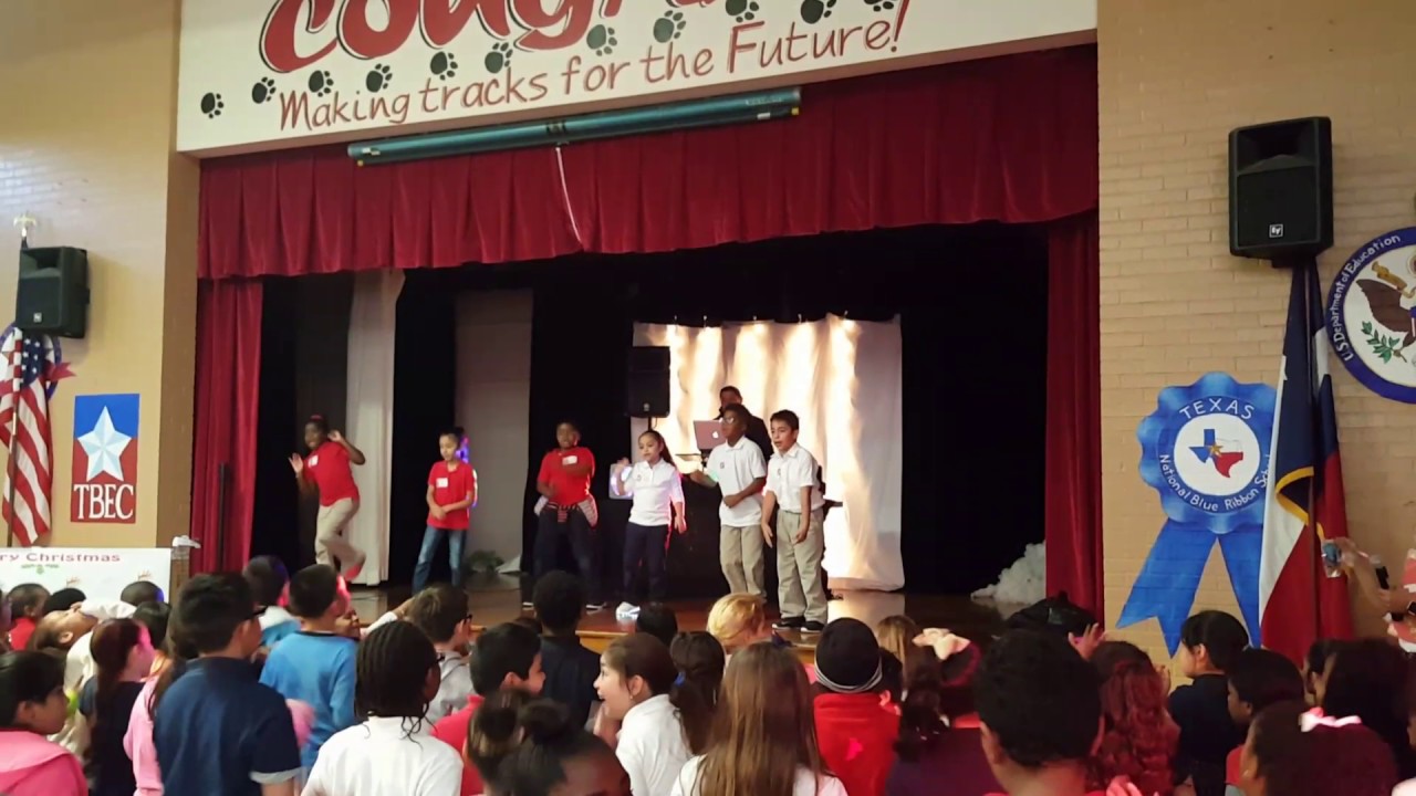 2nd grade dance off - Reindeer Dance - YouTube
