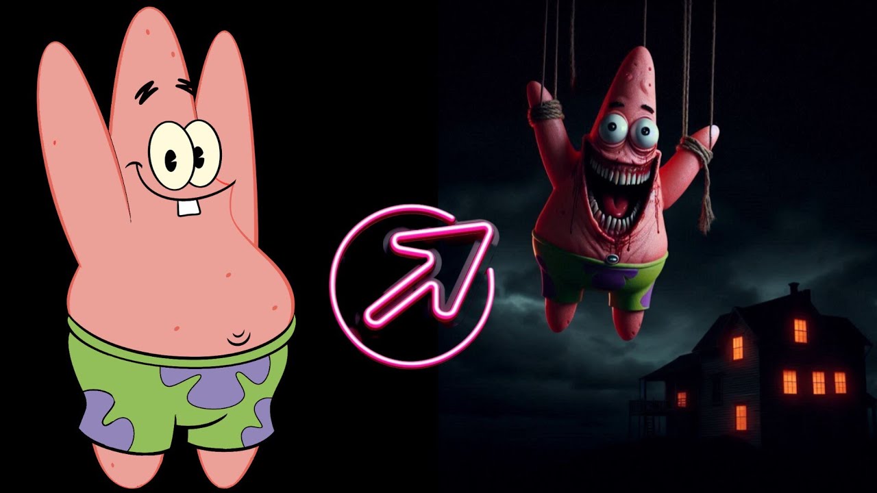 real as horror SpongeBob SquarePants all characters hanging themselves ...