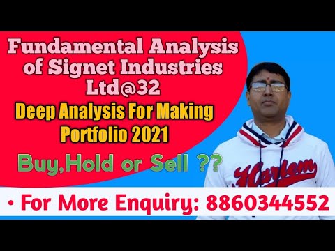 Fundamental Analysis of signet industries Ltd @32|signet industries ...