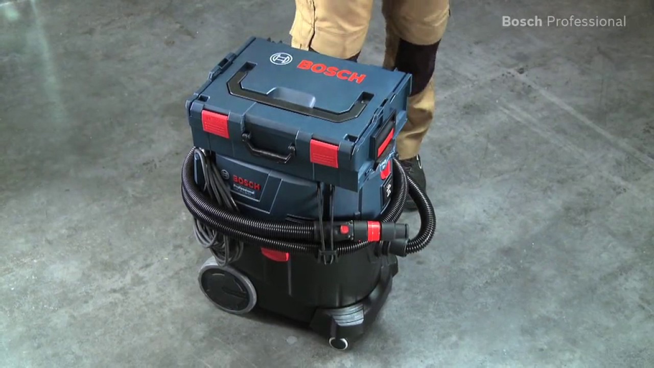 Строительный пылесос Bosch GAS 35 L SFC+ Professional - YouTube