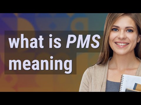 Pms | meaning of Pms - YouTube
