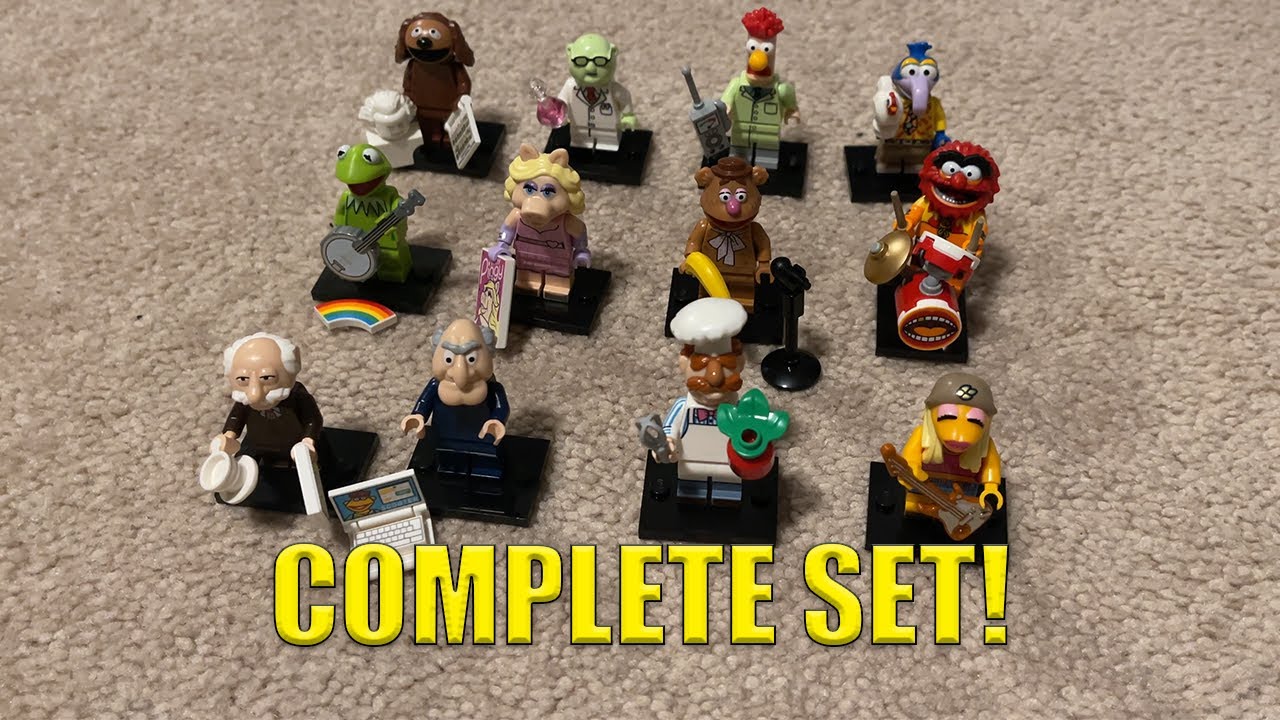 LEGO® Minifigures The Muppets Complete Set! - YouTube