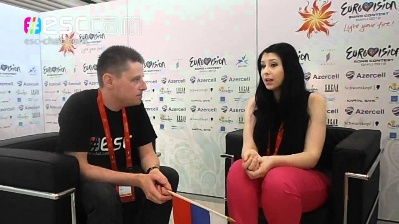 Eva Boto speaks to esc-chat.com - YouTube