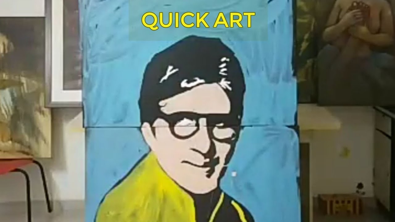 Fast painting 2 in 1 within 10 minutes by Diganta Dutta - YouTube