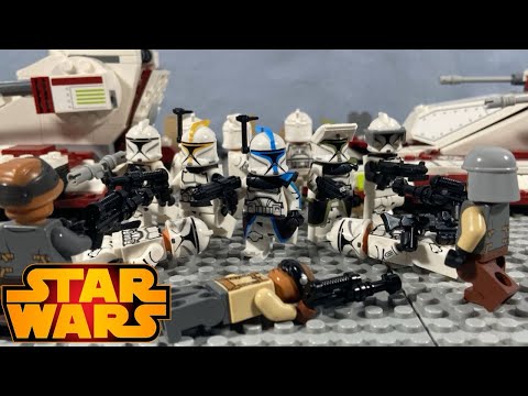 Ambush on Kintan - Lego Star Wars the Clone Wars (Stop Motion)