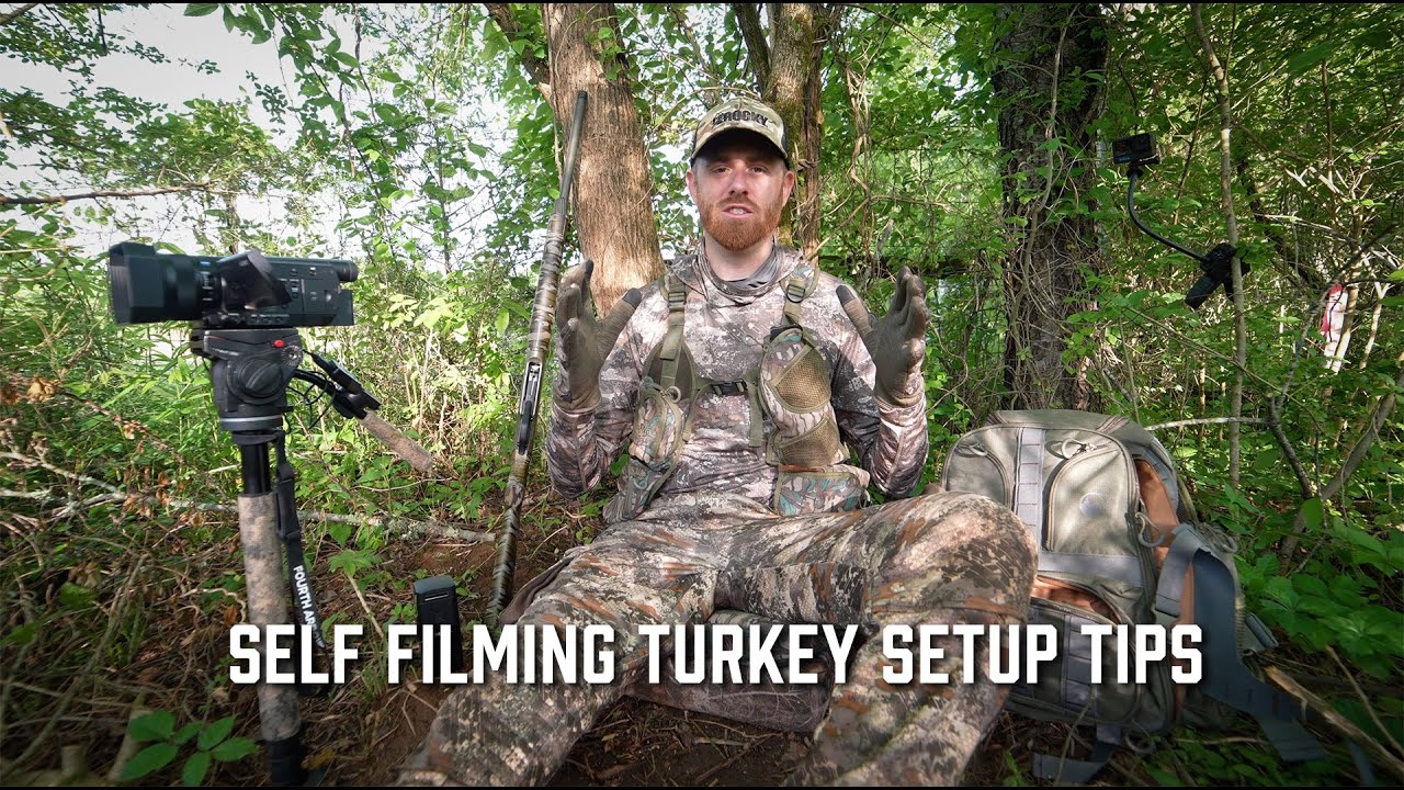 Self Filming Turkey Setup Tips With Tag-N-Brag - YouTube