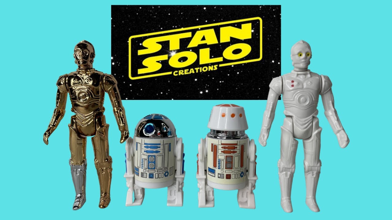 VINTAGE STAR WARS DROIDS FROM STAN SOLO CREATIONS - TOP NOTCH!!! - YouTube