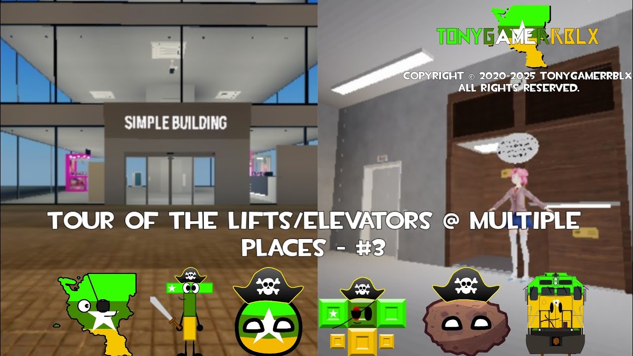 Tour Of The Lifts/Elevators @ Multiple Places - #1 - YouTube