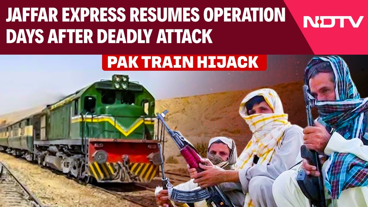 Jaffar Express | Pakistan Train Hijack: Jaffar Express Resumes ...