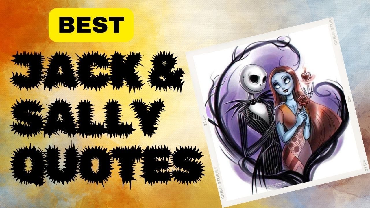Best Jack and Sally Quotes - YouTube