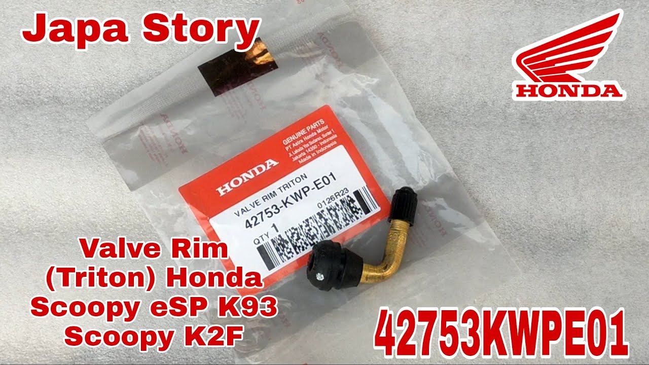 42753KWPE01 Valve Rim (Triton) Honda Scoopy eSP K93 K2F COP VELG SCOOPY ...