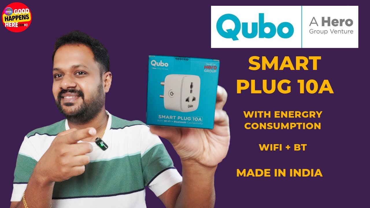MAKE UR AC & OTHER DEVICE SMART - QUBO 10A Wifi + BT Smart Plug from ...