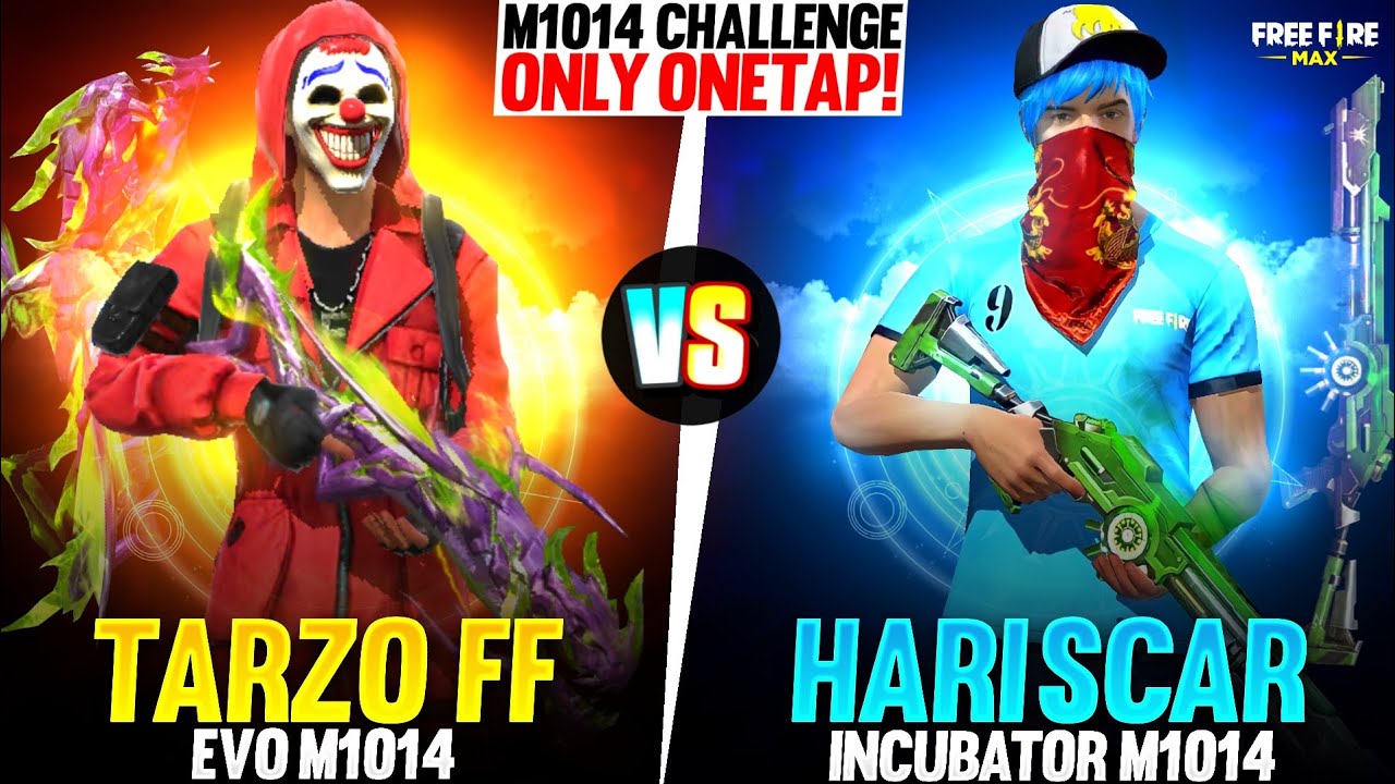 🔥 Tarzo FF Pc (vs) Hari Scar Mobile 🔥 Evo M1014 Vs incubator M1014 ...