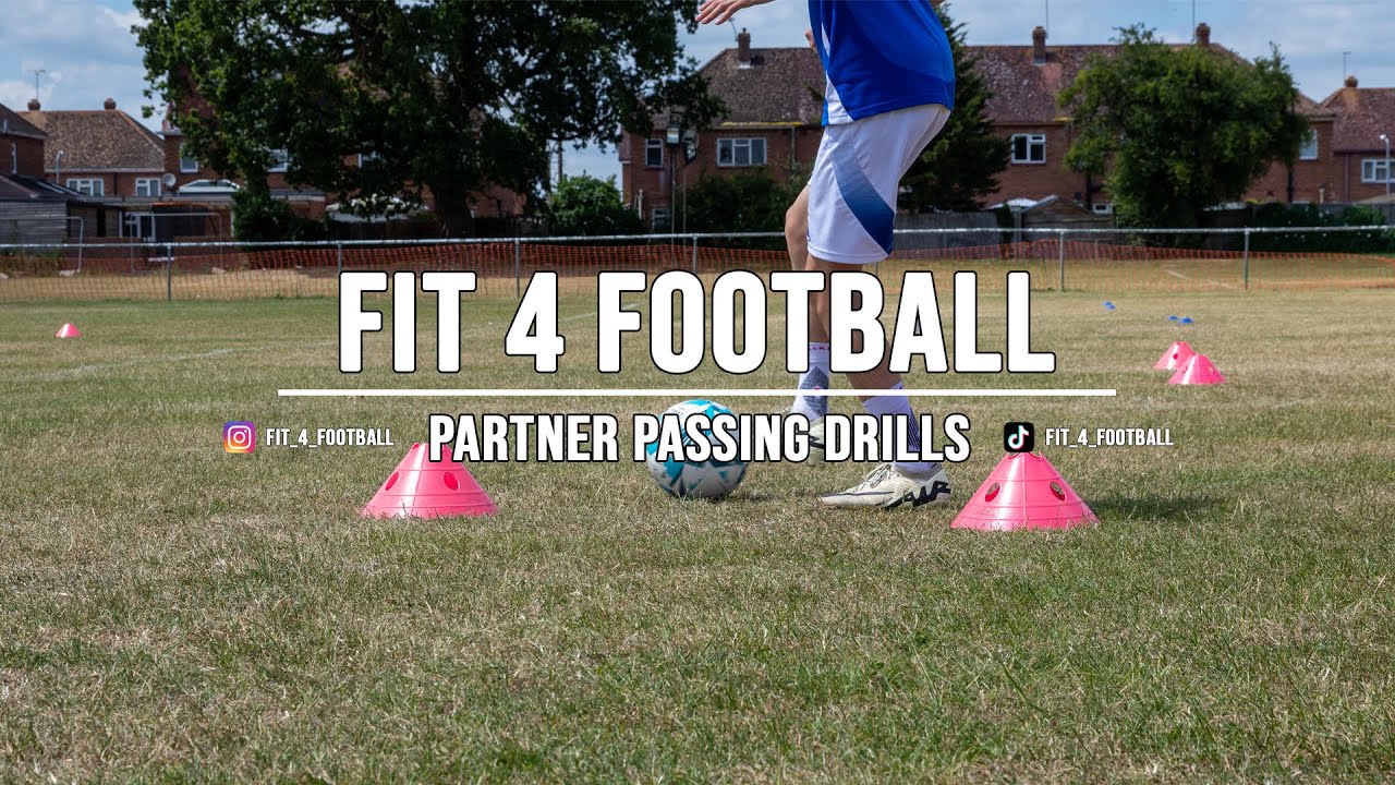 5 PARTNER PASSING DRILLS FOR FOOTBALLERS - YouTube