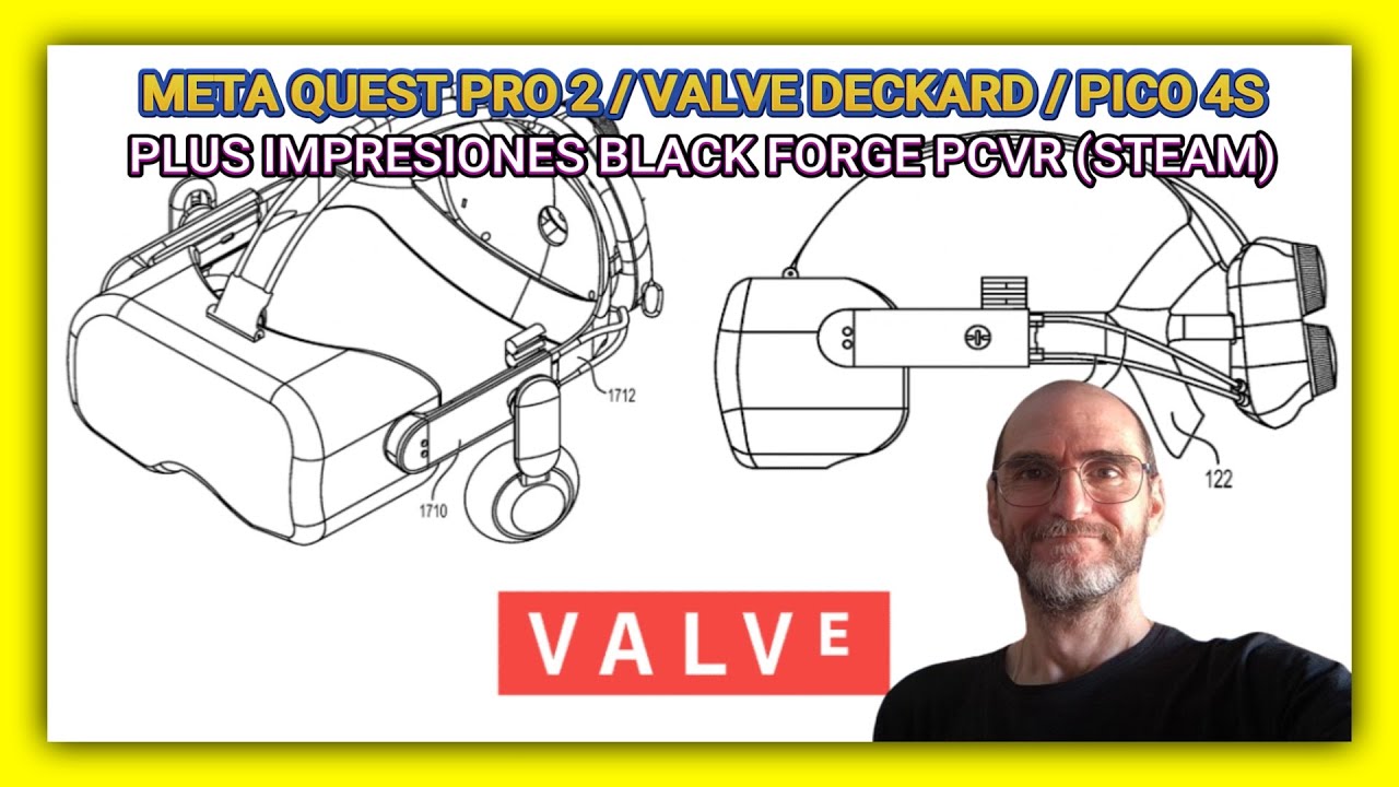 VALVE DECKARD / META QUEST PRO 2 / PICO 4S / BLACK FORGE PCVR - YouTube