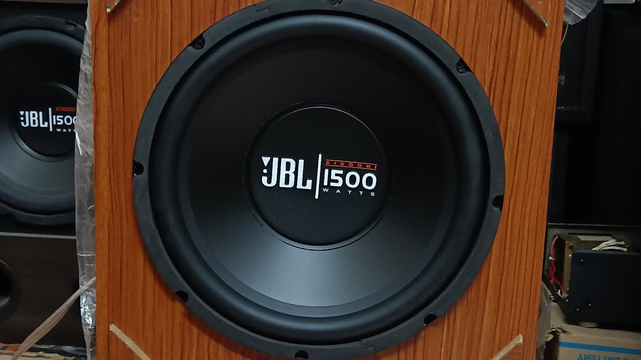 JBL 1500 WATTS HEAVY SUB WOOFEE BOX AVAILABLE - YouTube