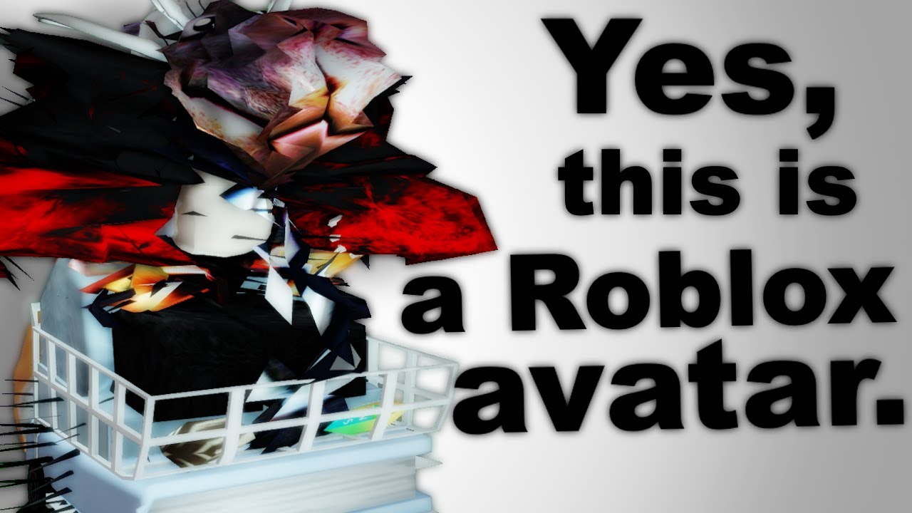 How I made the most horrifying avatar on Roblox - YouTube