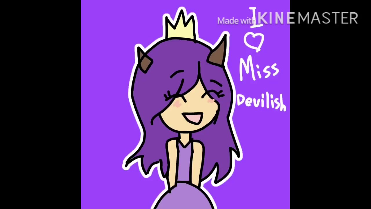 Fan art for Miss Devilish!! ️ ️ - YouTube