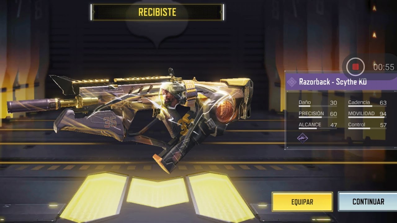 COD MOBIL _ Razorback Skin - Scythe KD - YouTube