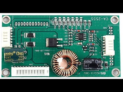 #LED TV Backlight Driver Board Explanation - YouTube