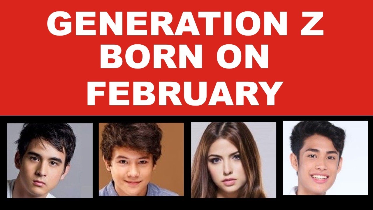 FEBRUARY Birthdays ★ 10 Filipino Generation Z Celebrities ★ Born on ...