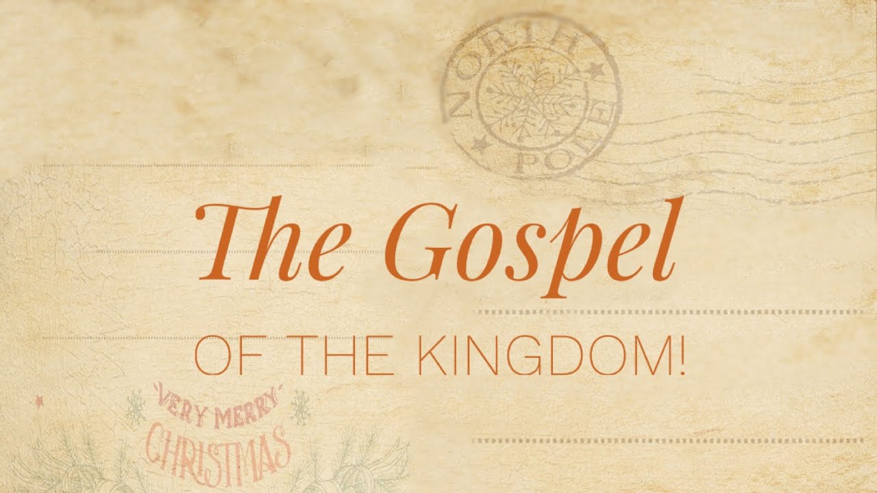 Guest speaker Marco Broccardo: The Gospel of The Kingdom - YouTube