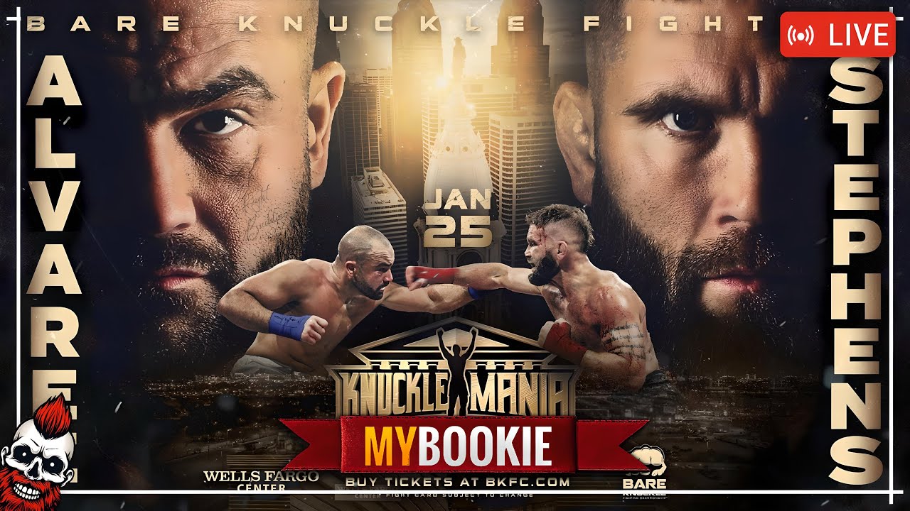 🔴BKFC KnuckleMania 5: EDDIE ALVAREZ x JEREMY STEPHENS +TERRILL x ...