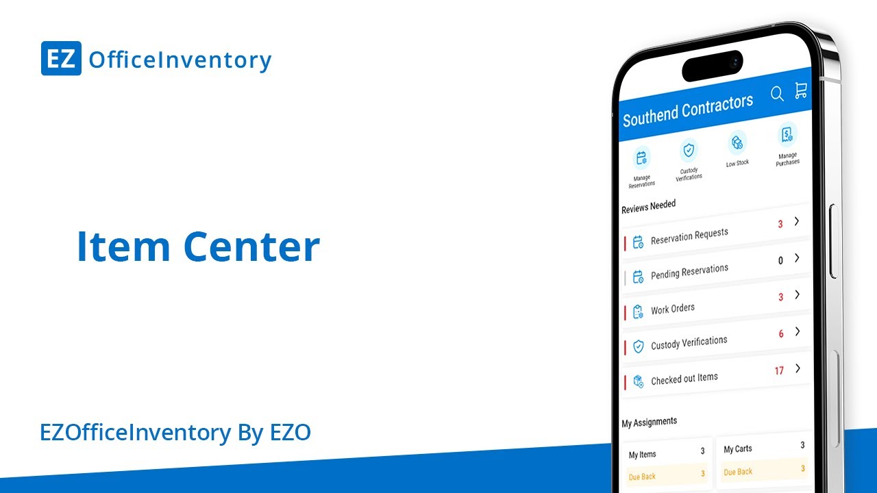 Mobile App Guide - Item Center - YouTube
