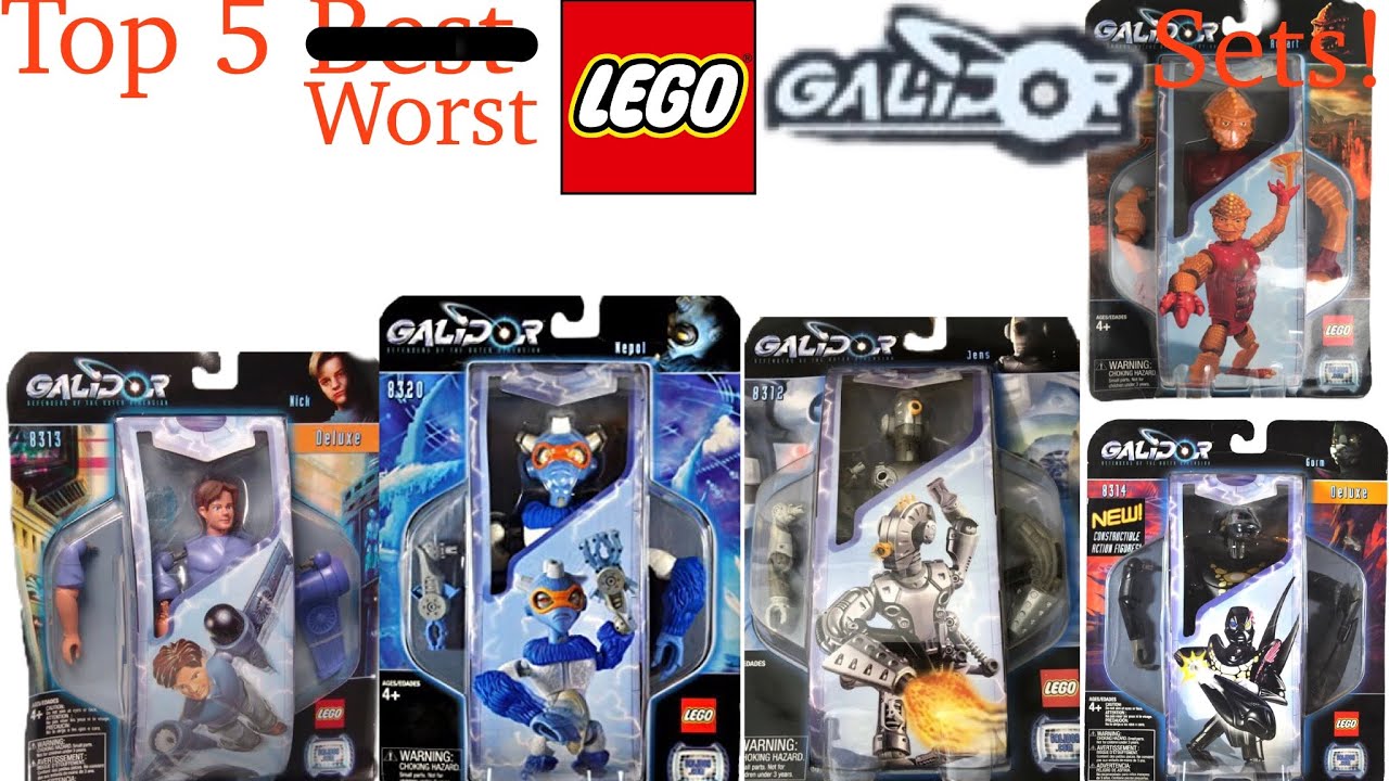 Top 5 Best LEGO Galidor Sets! - YouTube