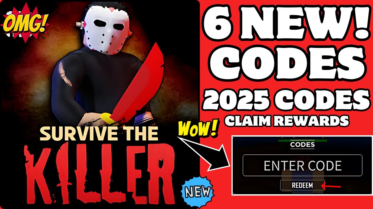 ⚠️New⚠️ ALL WORKING CODES For Survive The Killer 2025 - Roblox Survive ...