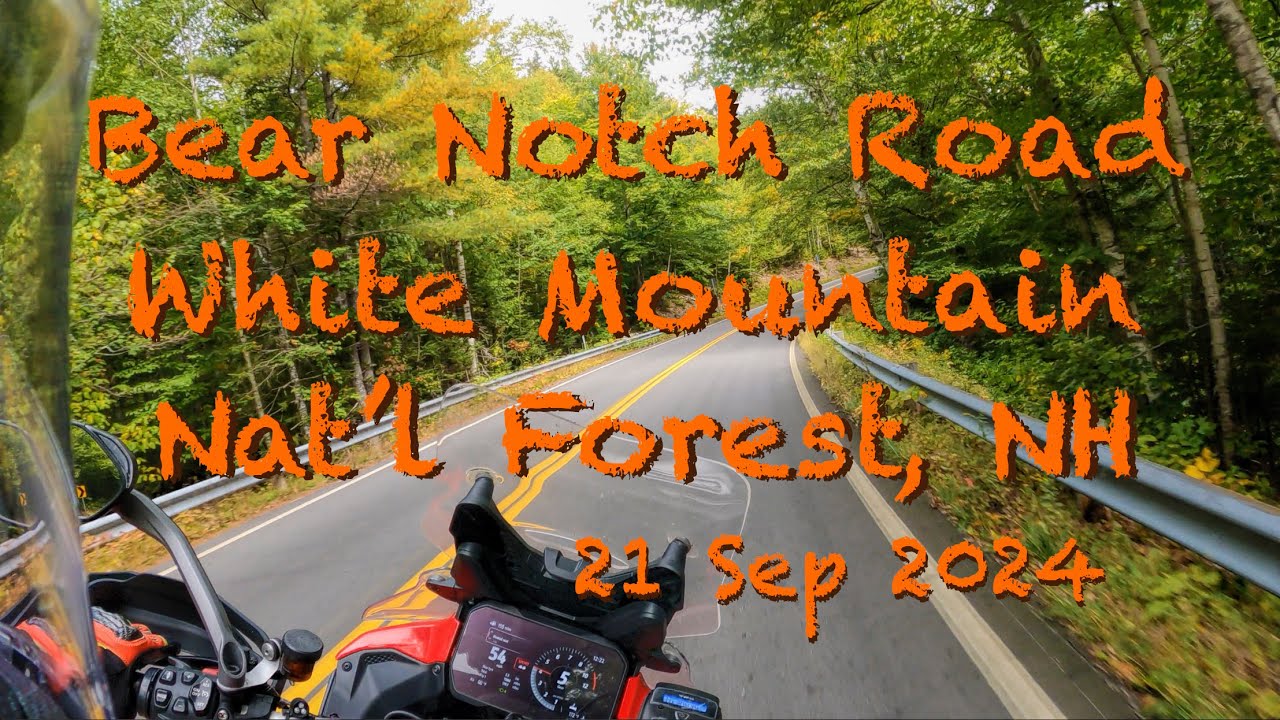 Ducati Ride on Bear Notch Road 4K - YouTube