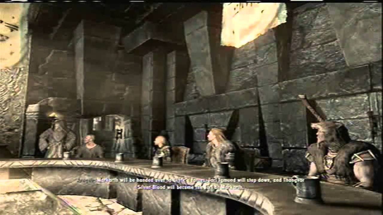 Elder Scrolls V: Skyrim Walkthrough - Part 47 Ending the peace council ...