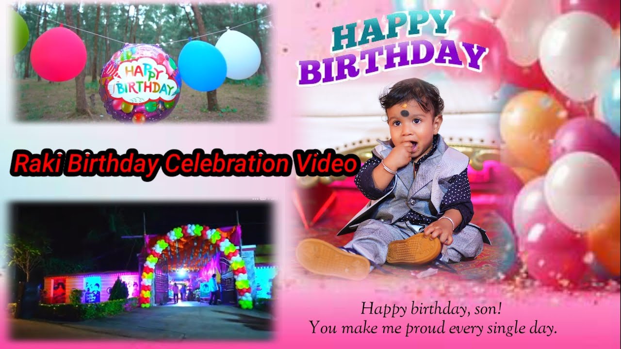 Raki Birthday Celebration Video @ChandraniCreation - YouTube