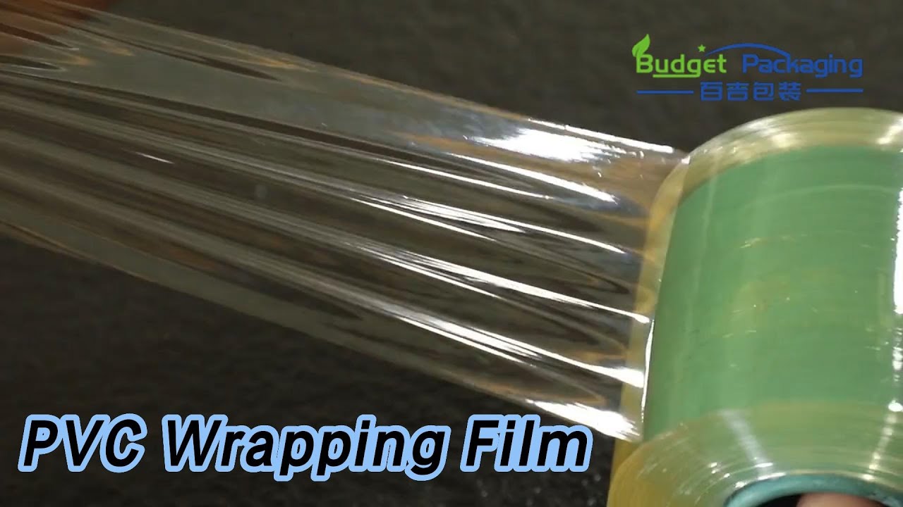 Plastic PVC Wrapping Film 35mm Width Self Adhesive Transparent - YouTube