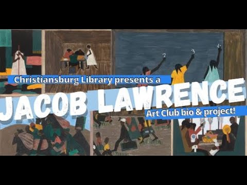 Art Club: A Jacob Lawrence Bio and Tutorial - YouTube