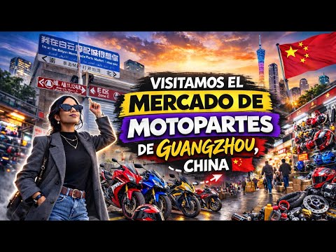 Visitamos el Mercado de Motopartes de Guangzhou 🇨🇳 | El paraíso de las motos en China